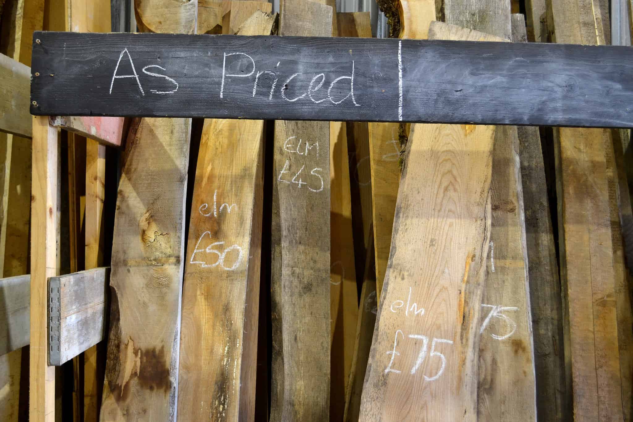 Reclaimed timber: Scottish spruce Scaffold boards | Glasgow Wood